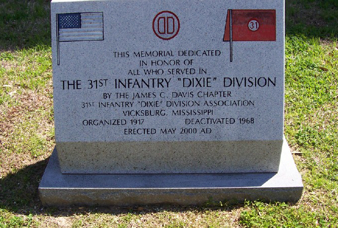 United States Army 31st Infantry Division (Dixie) | City of Grove Oklahoma