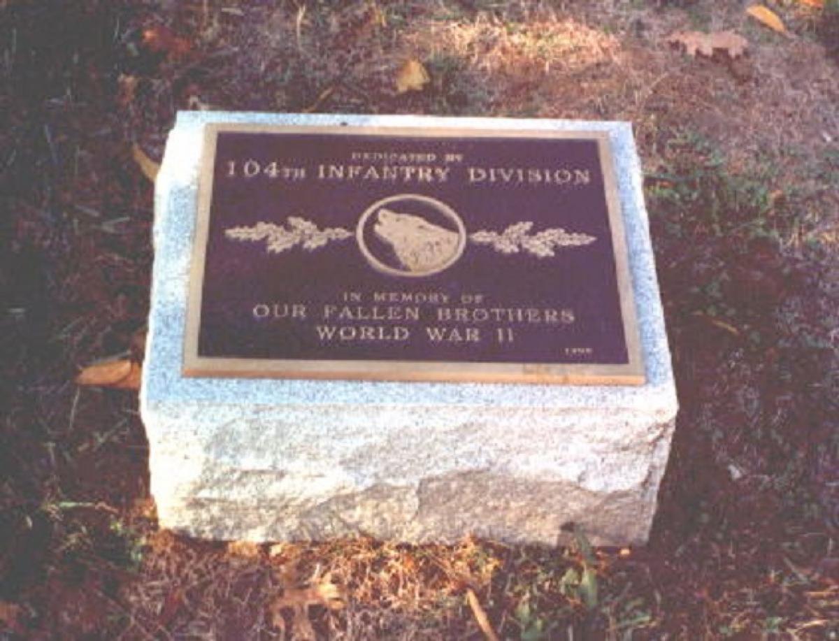 United States Army 104th Infantry Division (Timberwolves) | City of ...