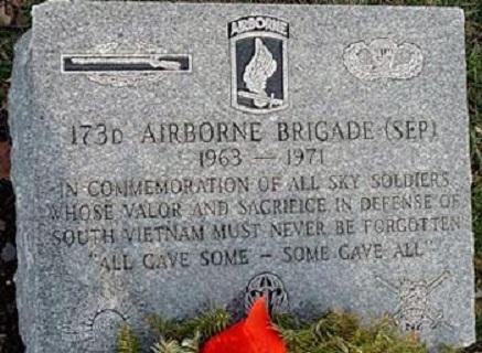 United States Army 173rd Airborne Brigade (Sky Soldiers) | City of ...