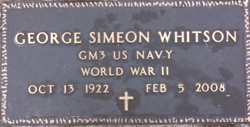 Whitson, George Simeon & Ruby Jean | City of Grove Oklahoma