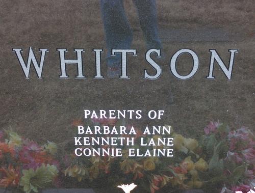 Whitson, George Simeon & Ruby Jean | City of Grove Oklahoma