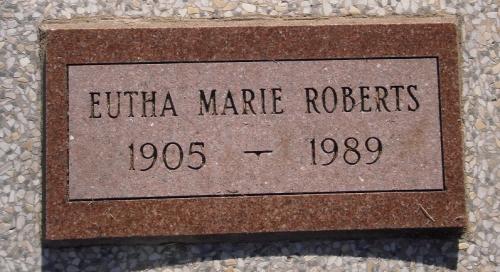 Roberts, Orville & Eutha Marie | City of Grove Oklahoma